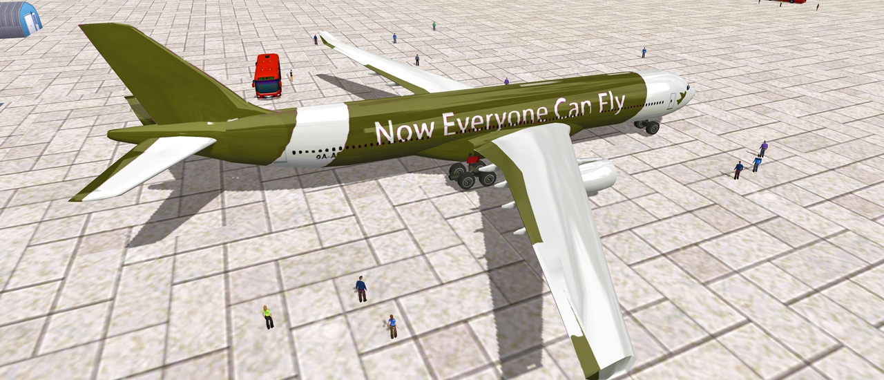 비행기 운전게임 (AIRPLANE FLIGHT 3D SIMULATOR) > HTML5_모험게임 모음 | 게임고고 [플래시게임 아카이브]