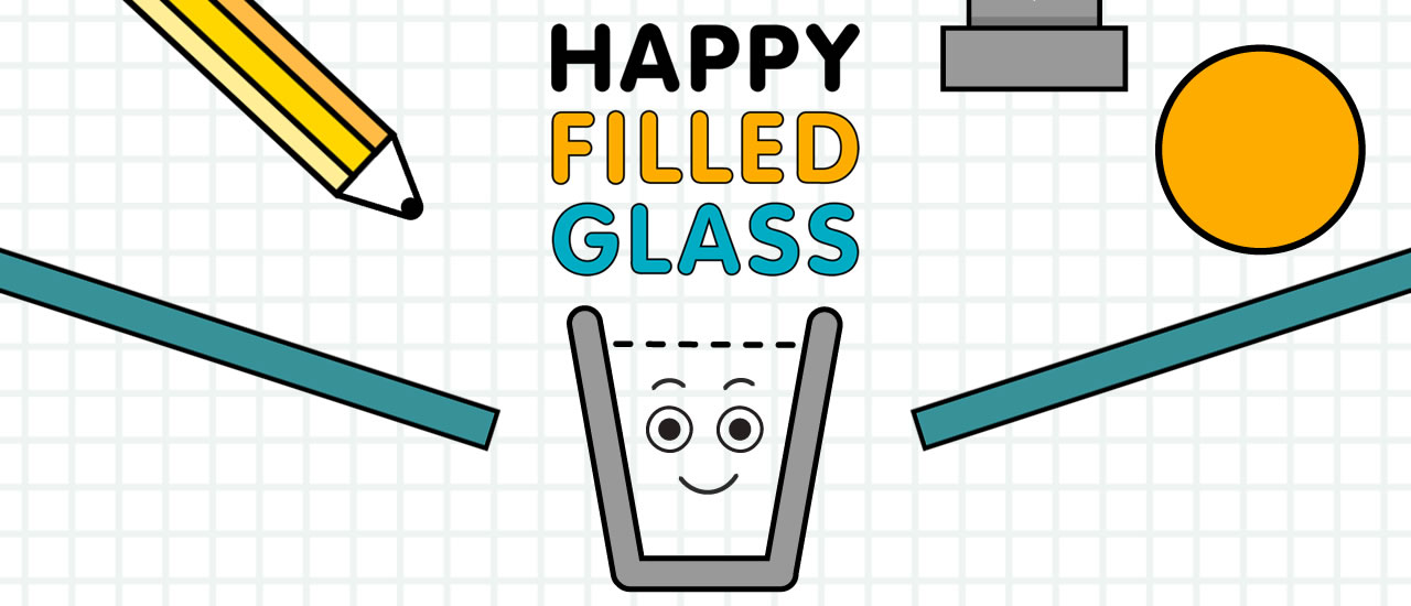 유리컵에 물 채워넣기 게임 (HAPPY FILLED GLASS) > HTML5_아케이드게임 모음 | 게임고고 [플래시게임 아카이브]