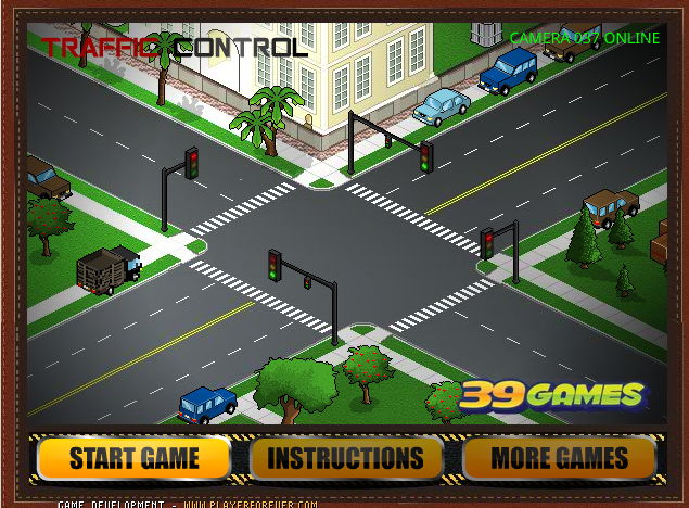 교통정리 게임 (Traffic Command) > 플래시_퍼즐게임 모음 | 게임고고 [플래시게임 아카이브]