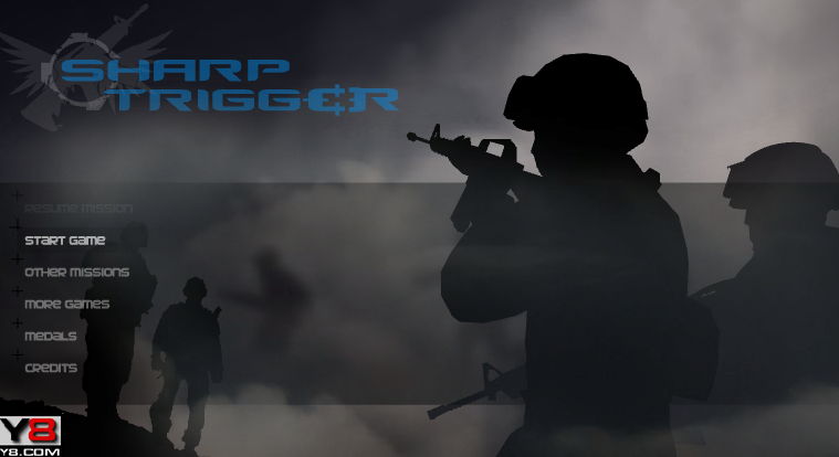 날카로운 방아쇠 전쟁게임 (Sharp Trigger) > 플래시_슈팅게임 모음 | 게임고고 [플래시게임 아카이브]